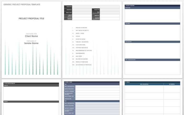 17 Free Project Proposal Templates + Tips | Smartsheet Intended For ...