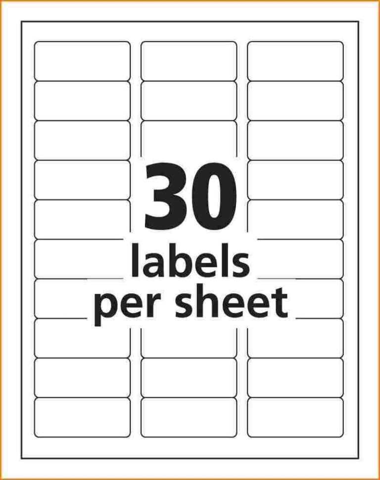70Mm X 25Mm Labels Per Sheet Online Label Es Microsoft Word For Maco 