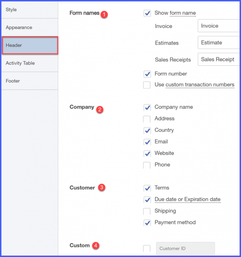 How To Customize Invoices In Quickbooks Online Within How To Edit 