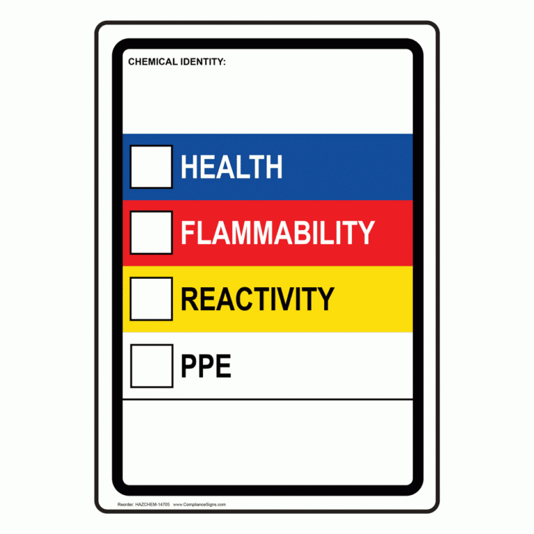 Ghs Sds Template Osha Ghs Sds Example Quotes Success For Hmis Label 