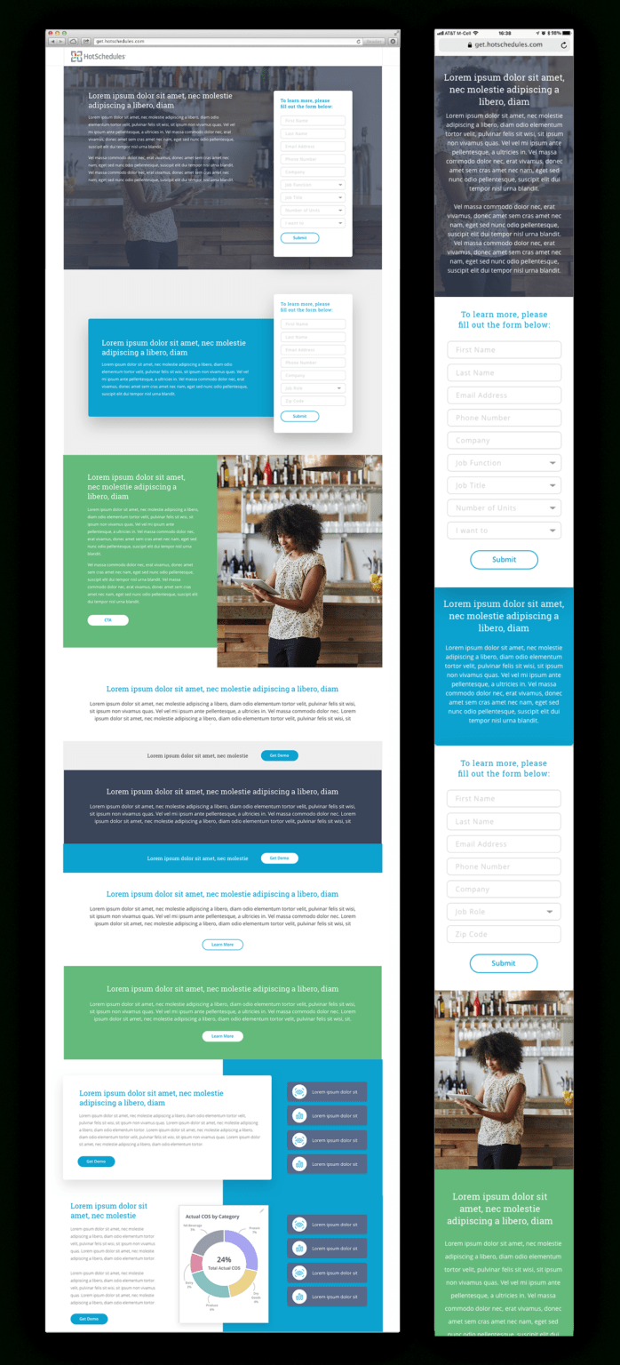 Marketo Landing Page Templates Best Template Ideas