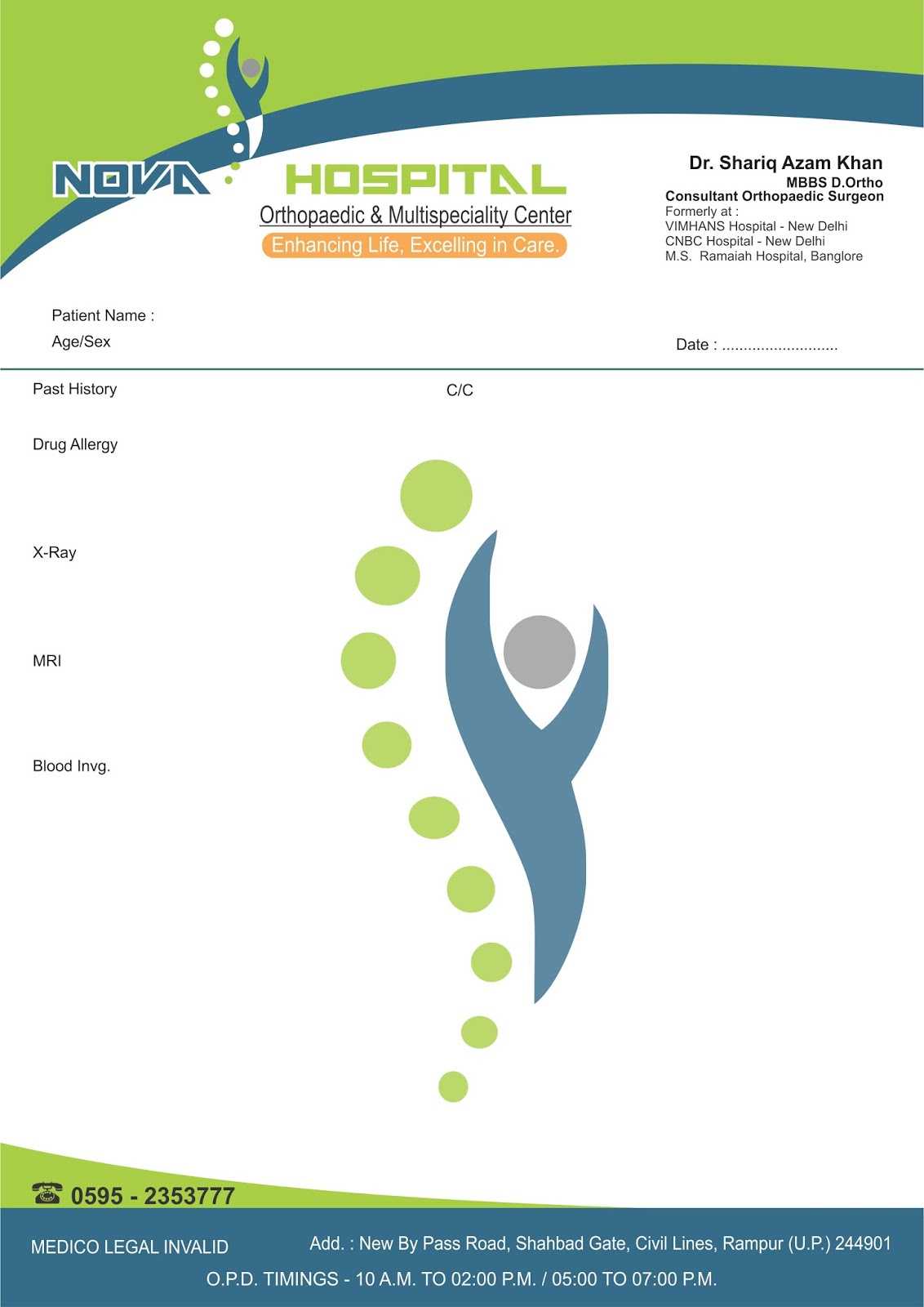 Medical Health Care Letterheads Design Cdr Free Download In Medical 