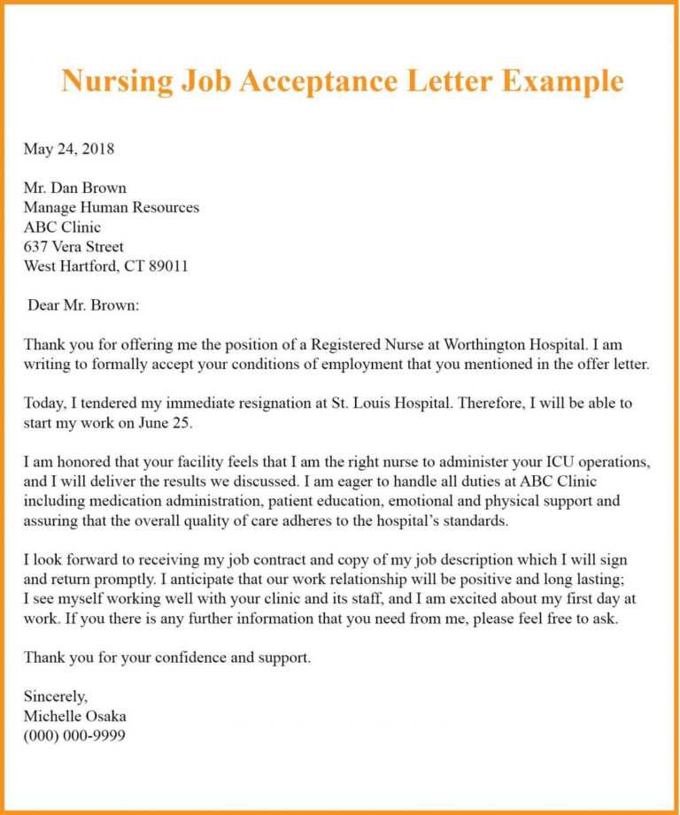 Nursing Note Samples 9 Job Acceptance Letter Template For Icu Progress nursing-note-samples-9-job-acceptance-letter-template-for-icu-progress